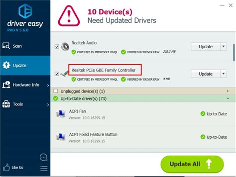 fix network adapter not showing in device manager driver easy