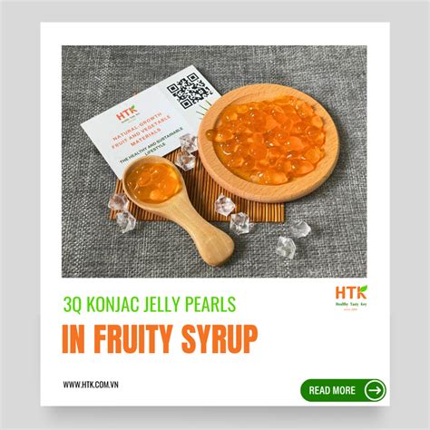 3q Konjac Jelly Pearls Htk Food