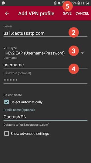 How To Set Up IKEv2 VPN On Android CactusVPN