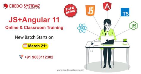 Get Your Angular 11 Online Training At Credo Systemz Credo Systemz