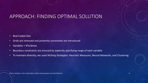 Shell Ai Hackathon 2020 Team Optimisation Matters Ppt Free Download