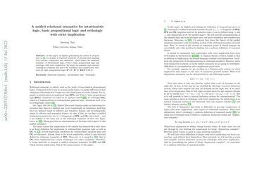 A Unified Relational Semantics For BPL IPL And OL Axiomatization