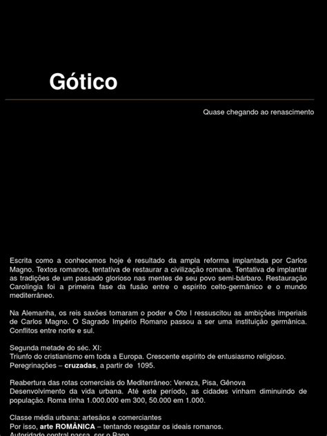 História Da Imagem Gótico Renascimento E Seus Mestres Barroco