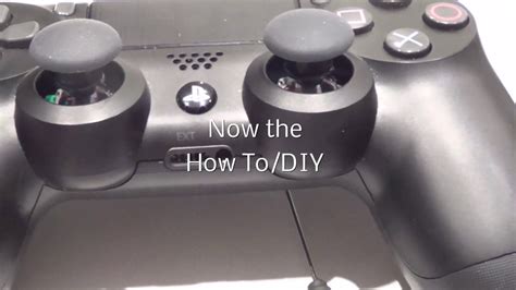 Ps4 Control Mod With Ps3 Thumbsticks Dualshock4 Ds4 Dome Domed Youtube