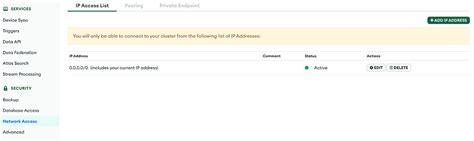 Get Error Getaddrinfo Eaiagain When Logout From Atlas Mongodb
