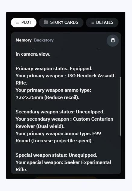Testing Inventory System Using The Memory Raidungeon