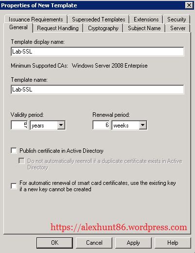 Setup SSL Certificate For VSphere Lab Part Creating SSL Web Certificates Template For VMware