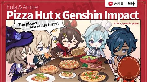 Genshin Impact X Pizza Hut Collab Short Animated Comic ENG Sub YouTube