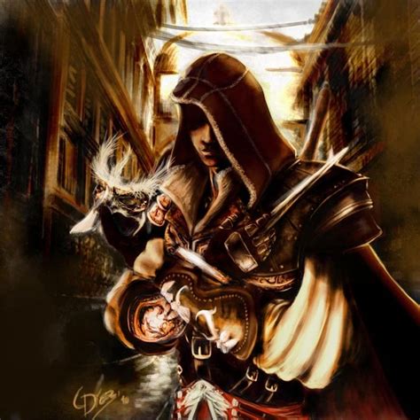 Ezio Fan Art Assassins Creed 2 Assassins Creed Art Assassins Creed
