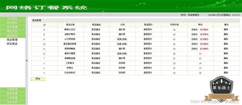 Javaweb校园订餐系统web Java 校园订餐系统项目目录文件结构 Csdn博客