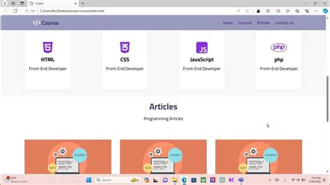 Project Course Youtube