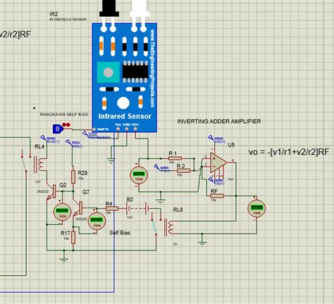 Inverting Adder Amplifier