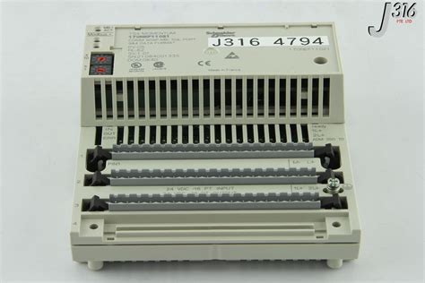 4794 SCHNEIDER TSX MOMENTUM I O BASE 24VDC 16PT IN 16PT OUT 170ADM35010 J316Gallery