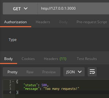 Rate Time Limit Trong NodeJS Viblo