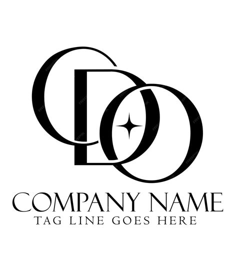 Premium Vector Letter Cdo Or Cod Vector Logo Design For Luxury