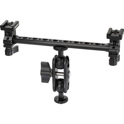 CAMVATE T Bar Bracket Arm With Dual 1 4 20 Ball Head C2831