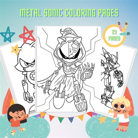 23 Dibujos Metal Sonic Para Colorear Dibujos Para Imprimir Gratis