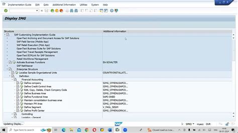 Sap Fico S4 Hana Day 16 Fi Organization Structure Creation And Assignment 06 01 2024 Youtube