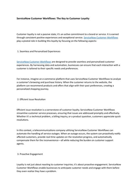 Ppt Servicenow Customer Workflows The Key To Customer Loyalty Powerpoint Presentation Id