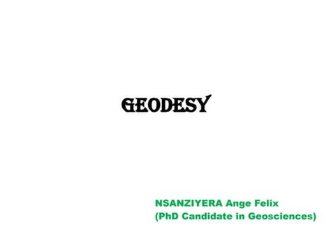 Geodesy Definition Types Uses And Applications Pdf Geography Science