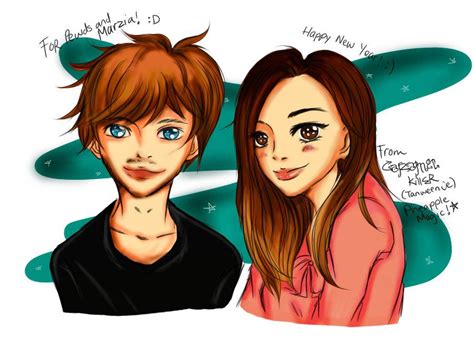 Pewdiepie And Marzia Fanart By Mamaungcorn On Deviantart Pewdiepie
