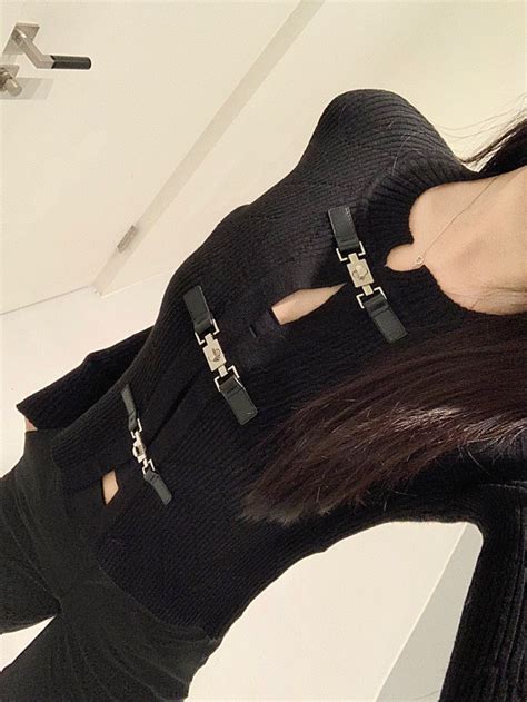 강력추천 3kg 무이 버클 아일렛 니트 가디건 2color 에이블리