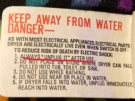 Always Unplug It After Use R Suspiciousquotes