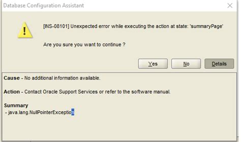 Oracle Database Configuration Assistant Failed Oracle Forums