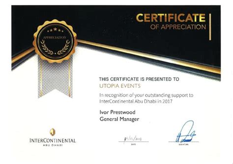 Thank You Intercontinental Abu Dhabi Imran Khan Nadine Assi