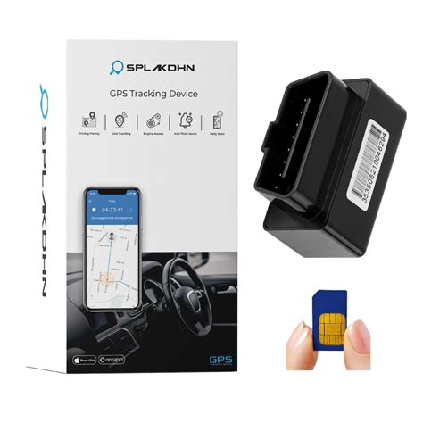 Splakdhn Obd Gps Tracker For Car Is A Plug And Play Gps Device For Car Suv And All Other