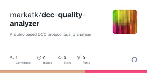 Github Markatk Dcc Quality Analyzer Arduino Based Dcc Protocol Quality Analyser