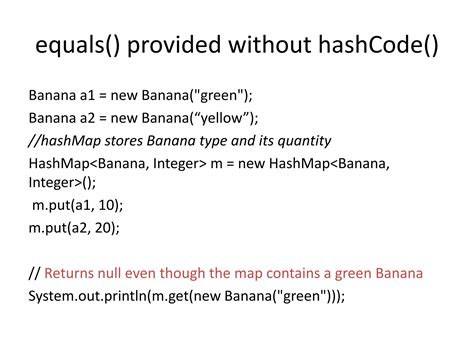 Java Equals Hashcode Contract Pptx
