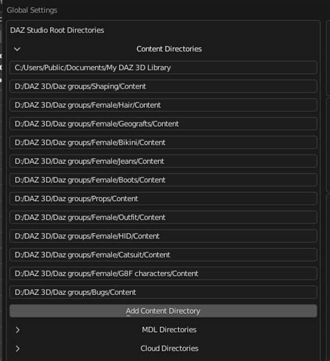 Diffeomorphic Preferred Root Directory