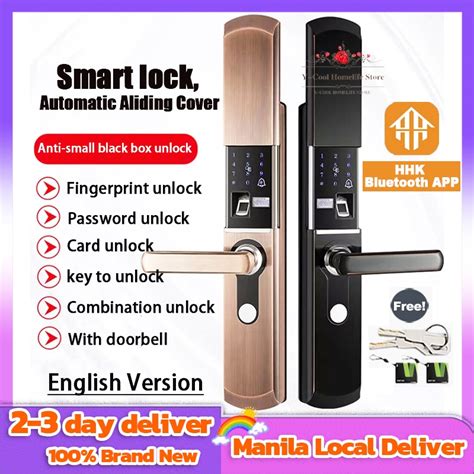 Smart Lock Fingerprint Passcode Door Locks Shopee Philippines