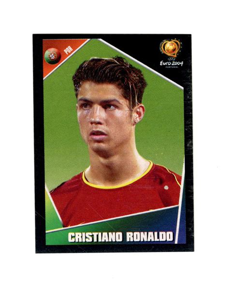 Lot Detail 2004 Panini Uefa Euro 23 Cristiano Ronaldo Rookie Card