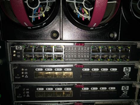 Hp C7000 16 Port Blade Module 406740 B21 419329 001 406738 001