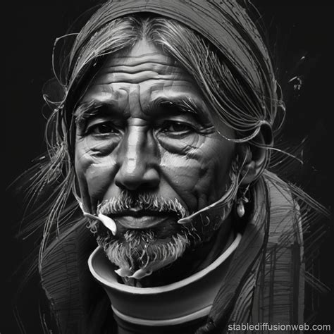 Sketch Drawing Stable Diffusion Online