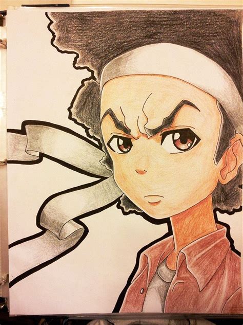 Huey Freeman Fanart On Deviantart