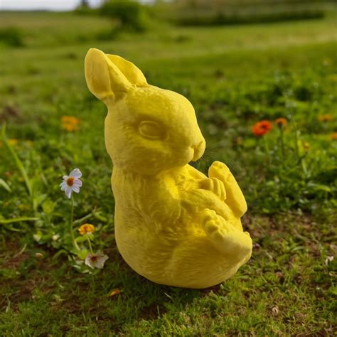 Stl File Bunny Real Easter Egg 🥚 ・3d Printer Model To Download・cults