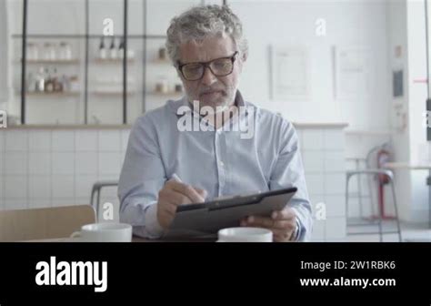 Man Completing Application Form Stock Videos And Footage Hd And 4k Video Clips Alamy