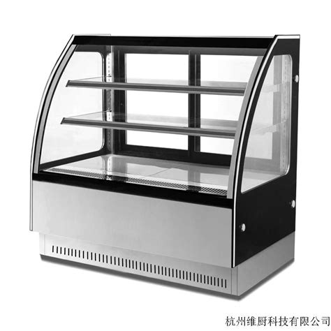 1 8米圆弧玻璃蛋糕柜525L 杭州维厨科技有限公司