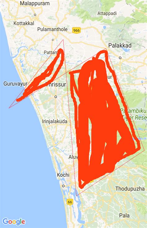 Android Issue In Filling Color Of The Polygon Drawn On A Map Stack