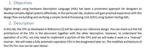 Using Verilog Design The Simple Cpu And Testbench