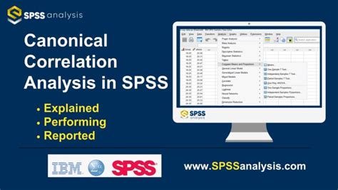 Canonical Correlation In Spss Explained Performing Reported