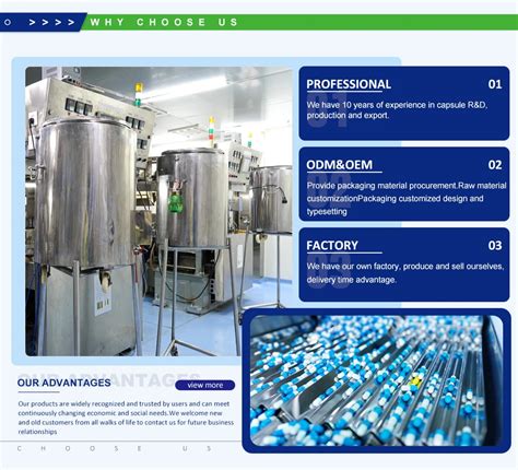 Halal Probiotic Food Grade Supplement Lactobacillus Colon Formula Bulk Capsule No Side Effects