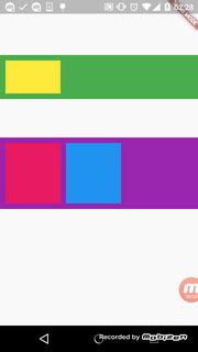 Positioning Sizing A Widget Depending Of The Position Size Of Another Widget