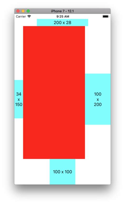 Ios Autolayout Constraints With Boundary Conditions Stack Overflow