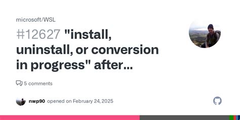 Install Uninstall Or Conversion In Progress After Attempt To Abort Export · Issue 12627