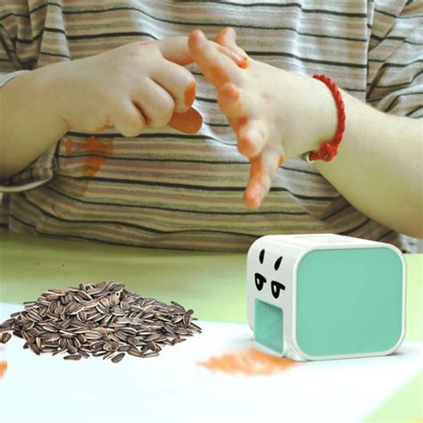 Автоматична машина за белене на семки от пъпеш Домакински забавен подарък Електрическа белачка