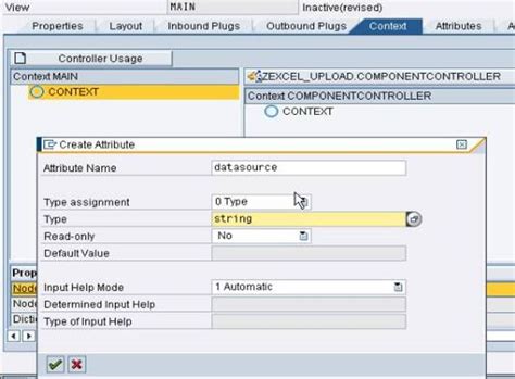 Uploading Excel Files Using Webdynpro
